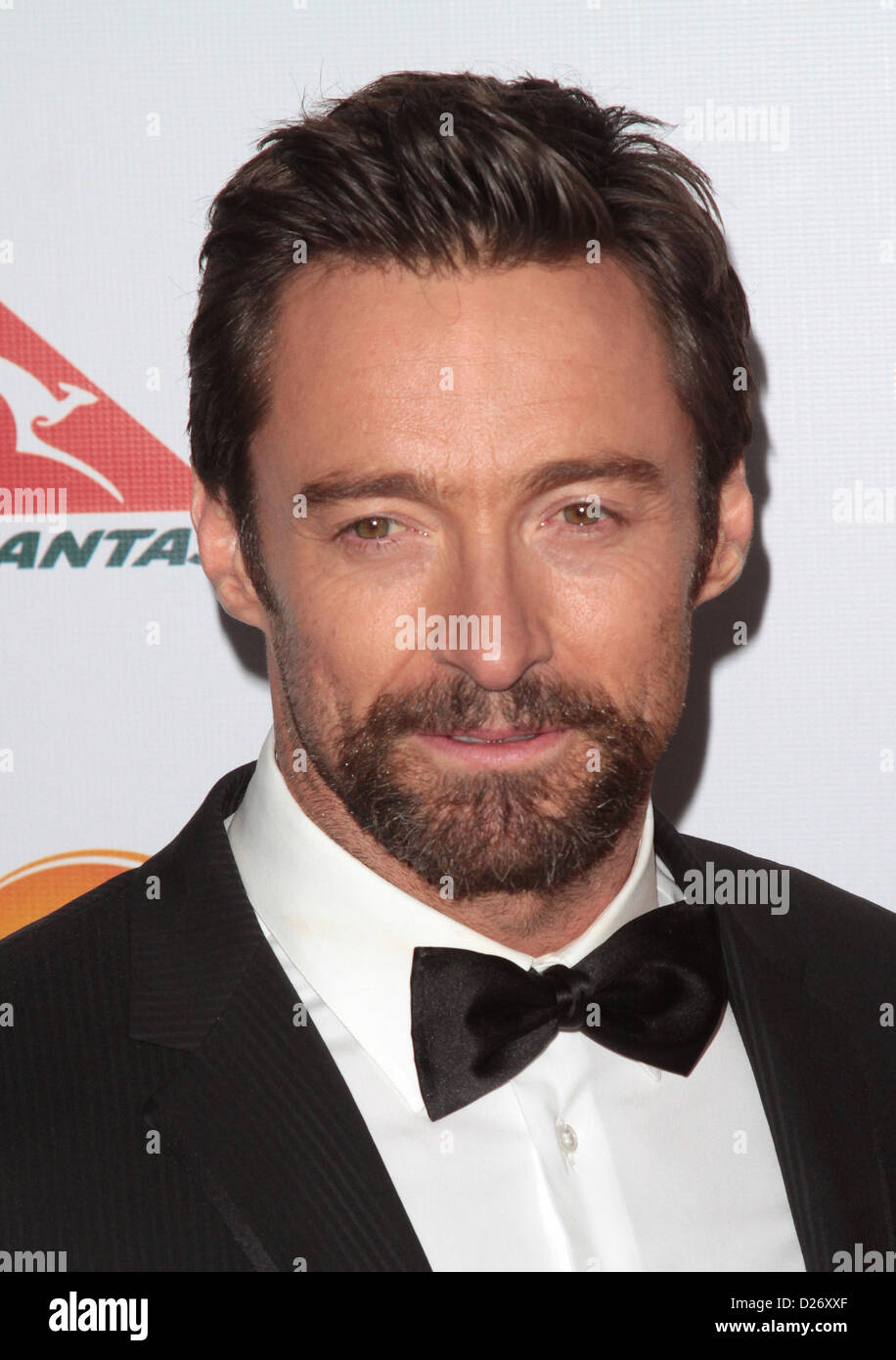 HUGE JACKMAN ACTOR 2013 G'DAY USA LOS ANGELES BLACK TIE GALA LOS ...