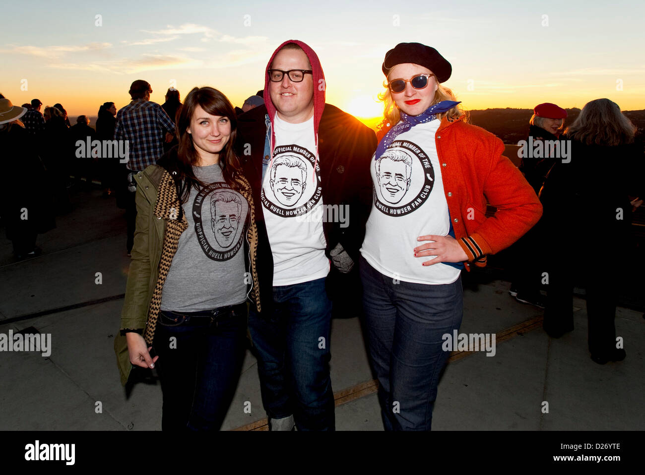 Jan. 15, 2013 - Los Angeles, California, US - From left, Cynthia ...