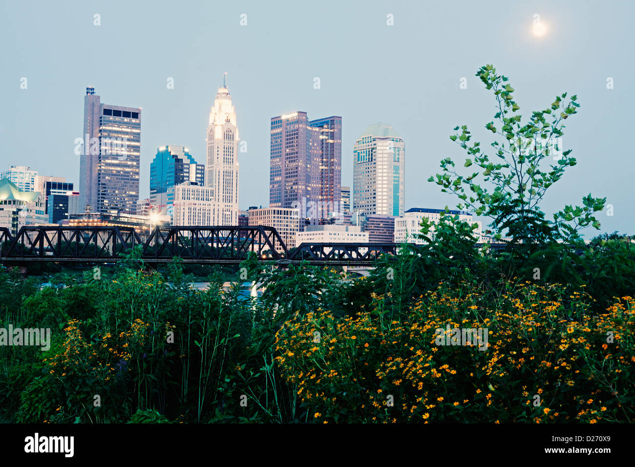 USA, Ohio, Cleveland, City skyline Stock Photo - Alamy