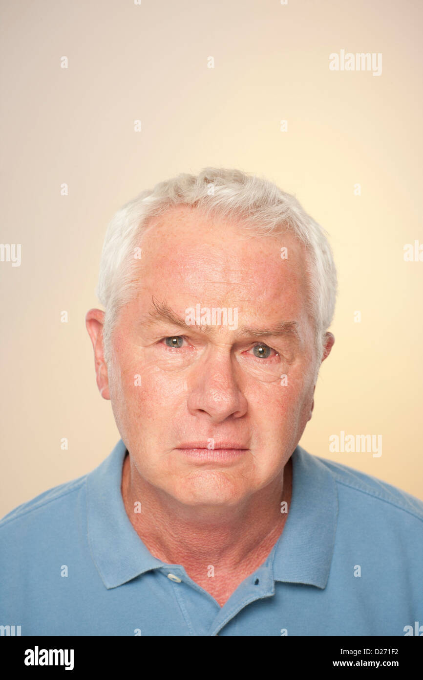 Portrait of senior man Stock Photo - Alamy