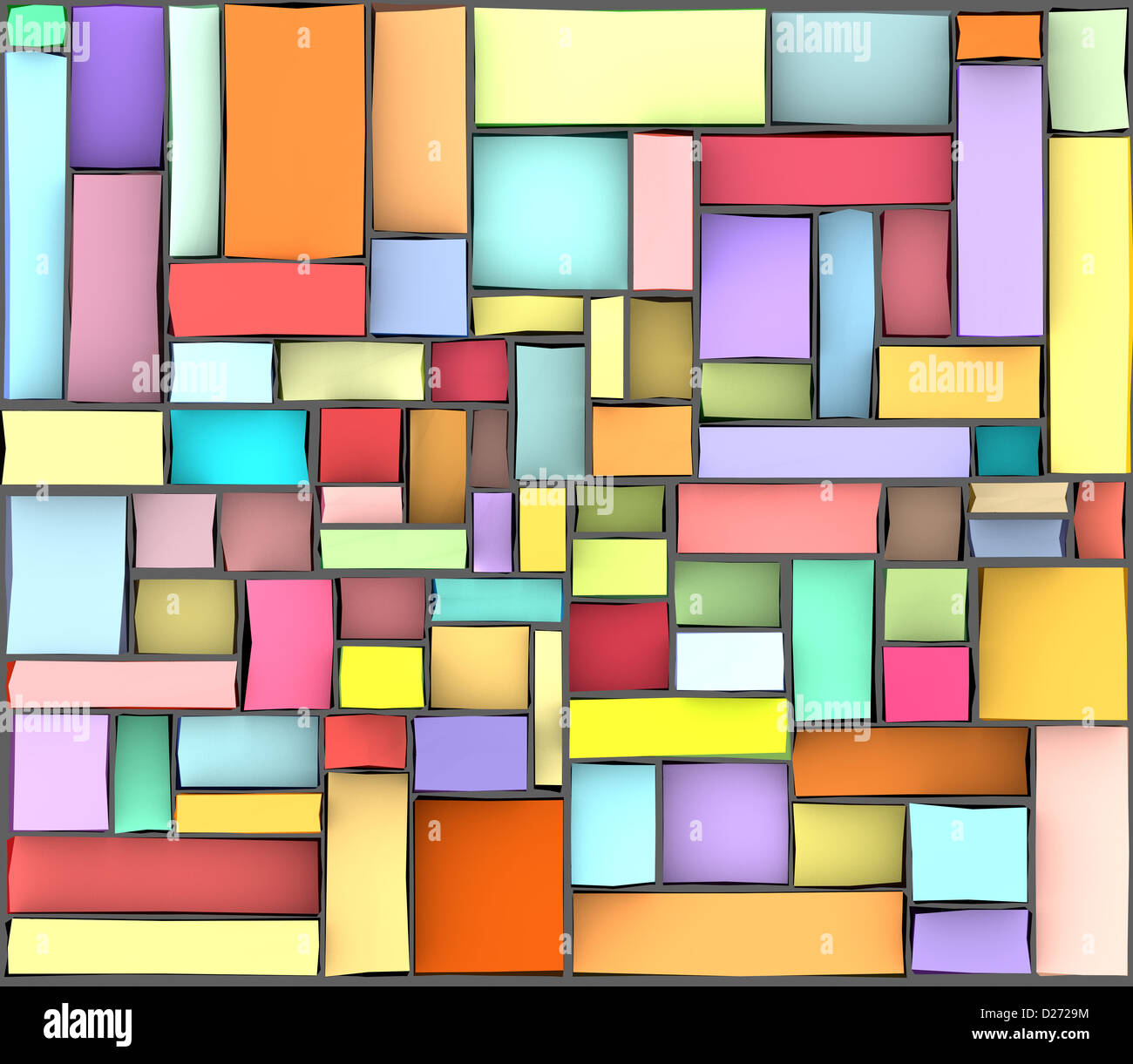 rainbow color abstract pattern tile surface backdrop Stock Photo - Alamy
