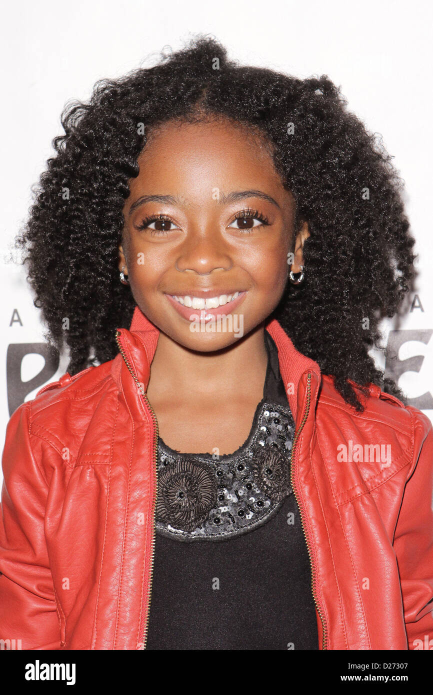 Los Angeles, California, USA. 15th January 2013. Skai Jackson attends ...