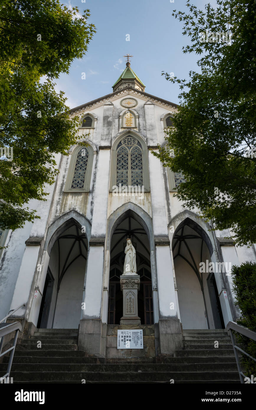 Oura Roman Catholic Church in Nagasaki Japan Stock Photo - Alamy