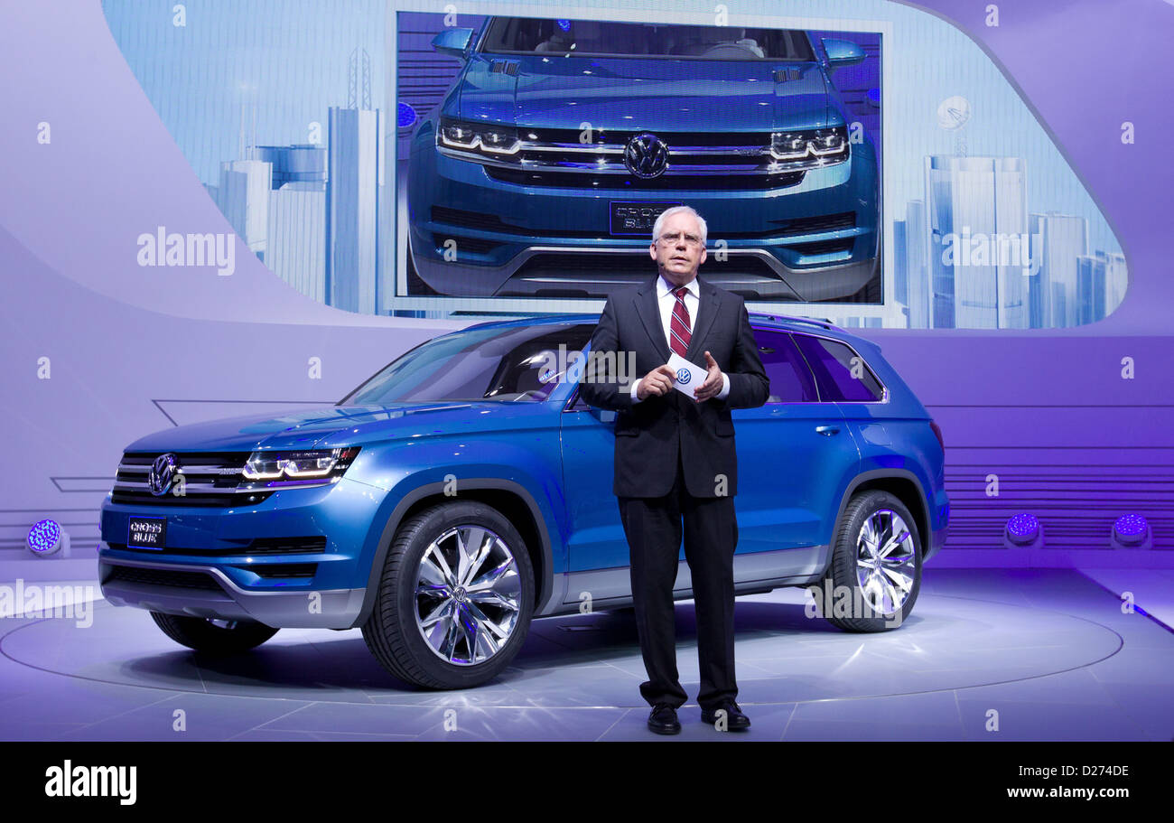 The HANDOUT picture shows VW' Ulrich Hackenberg, member of the board of ...