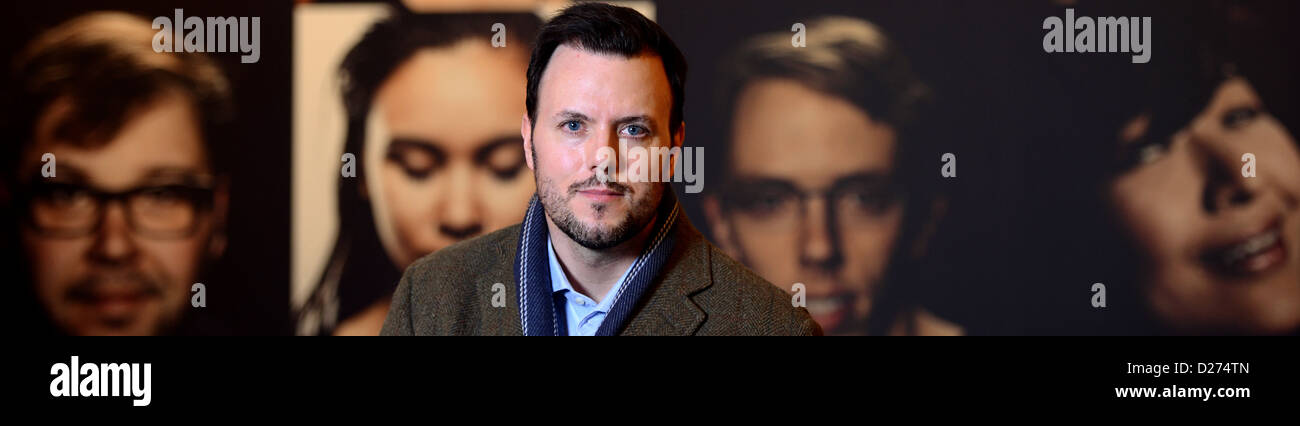 Former banker James Smith from the US poses in the opera house in ...