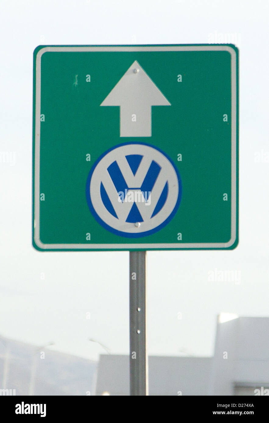 (HANDOUT) A handout dated 15 January 2013 shows a sign pointing to the ...