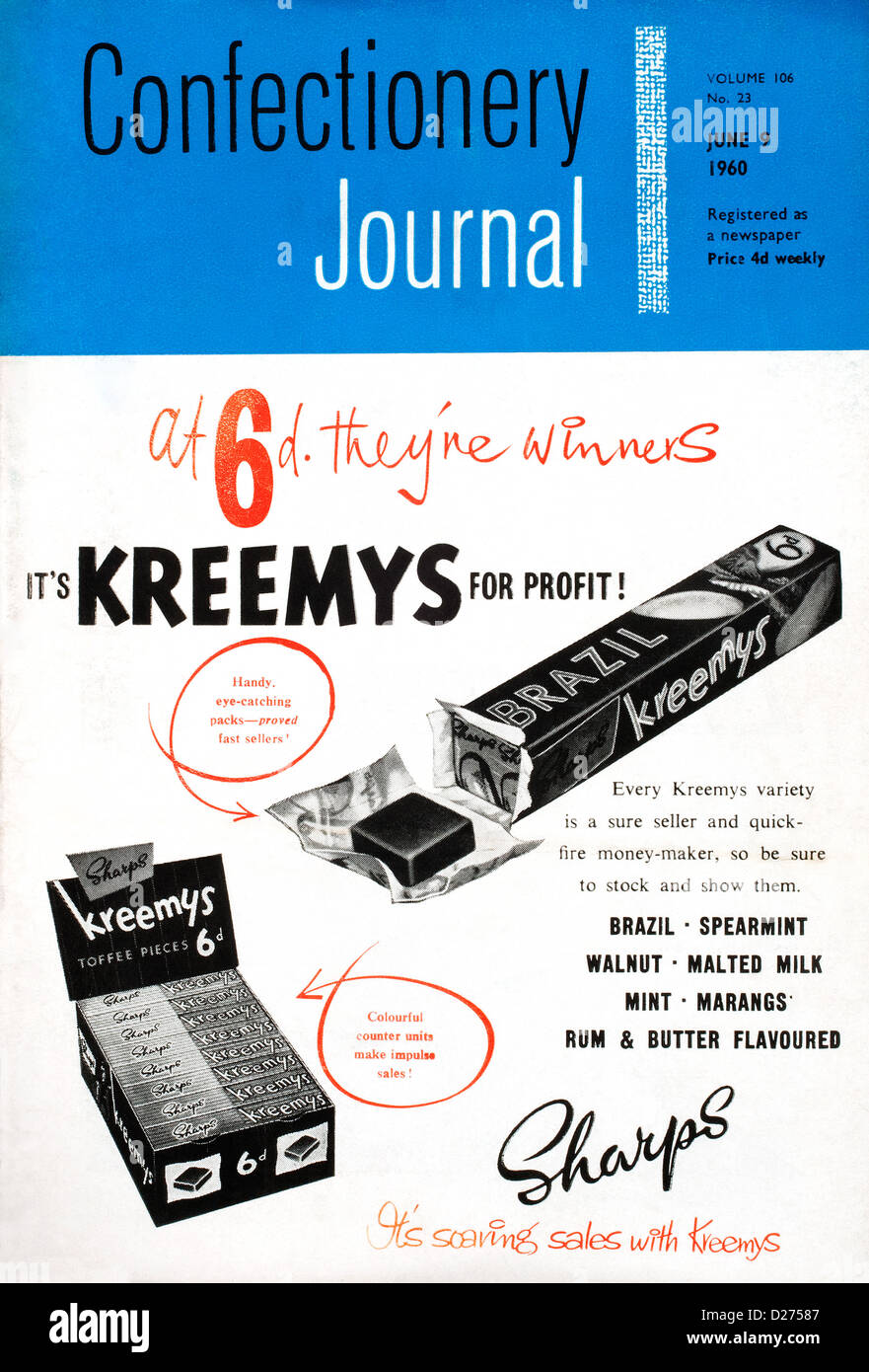 Journal advertisement hi-res stock photography and images - Alamy