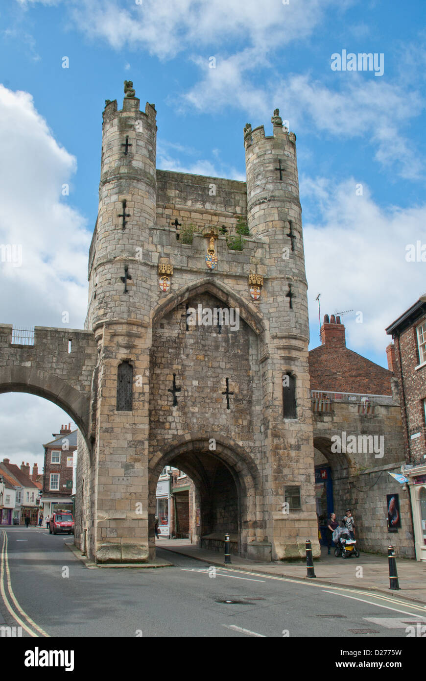 Monk Bar York Stock Photo - Alamy