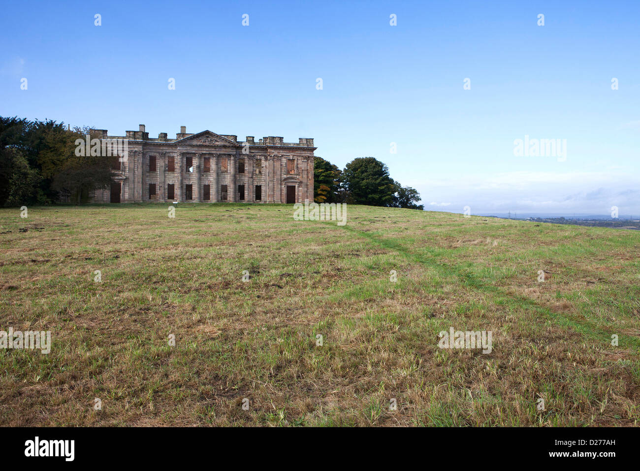 Sutton Scarsdale Hall, near Chesterfield Derbyshire England UK Stock ...