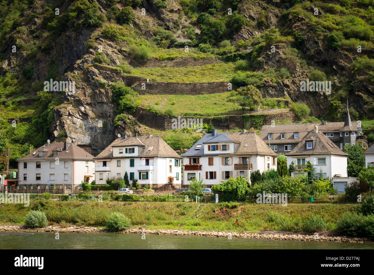 Kaub village, Germany Stock Photo - Alamy