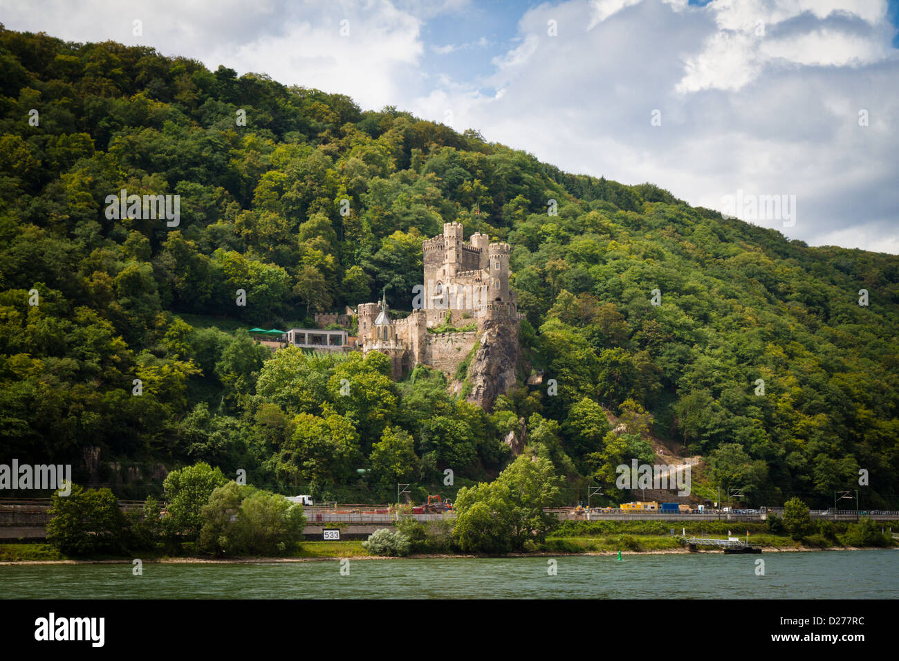 Burg Rheinstein, Germany Stock Photo - Alamy