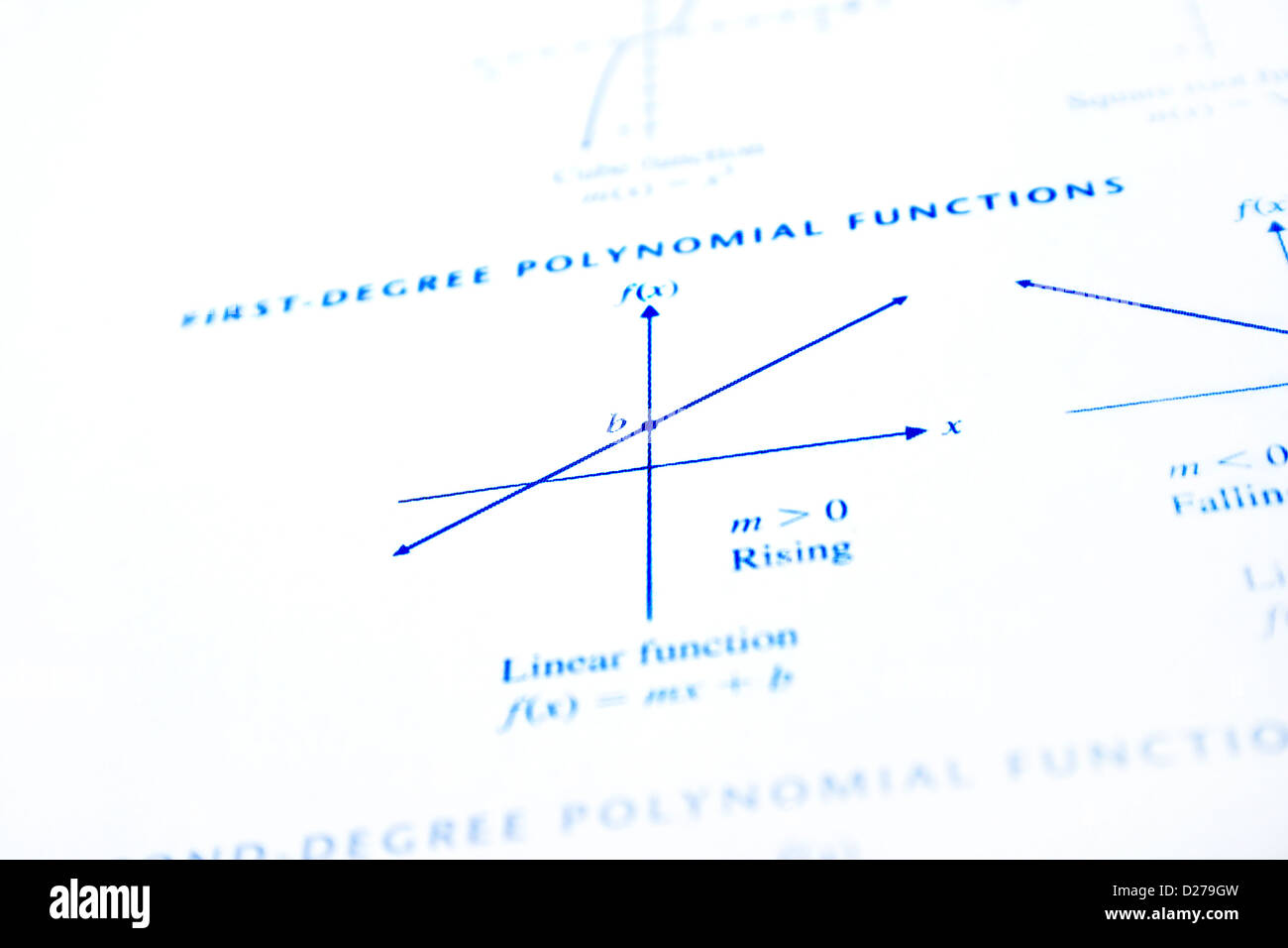 Mathematical rational functions on gray background Stock Photo - Alamy