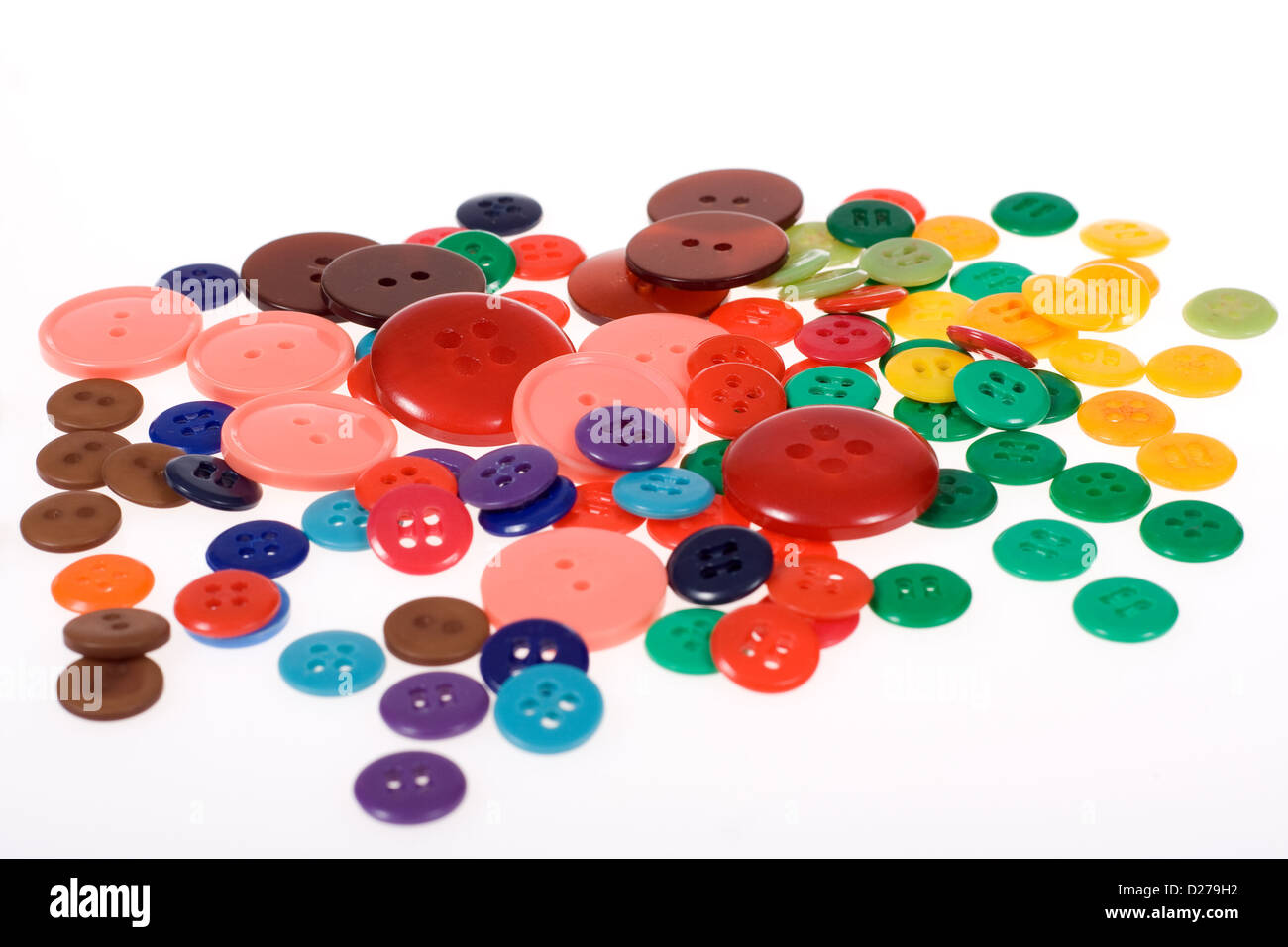 Many different sized and shaped buttons Stock Photo - Alamy