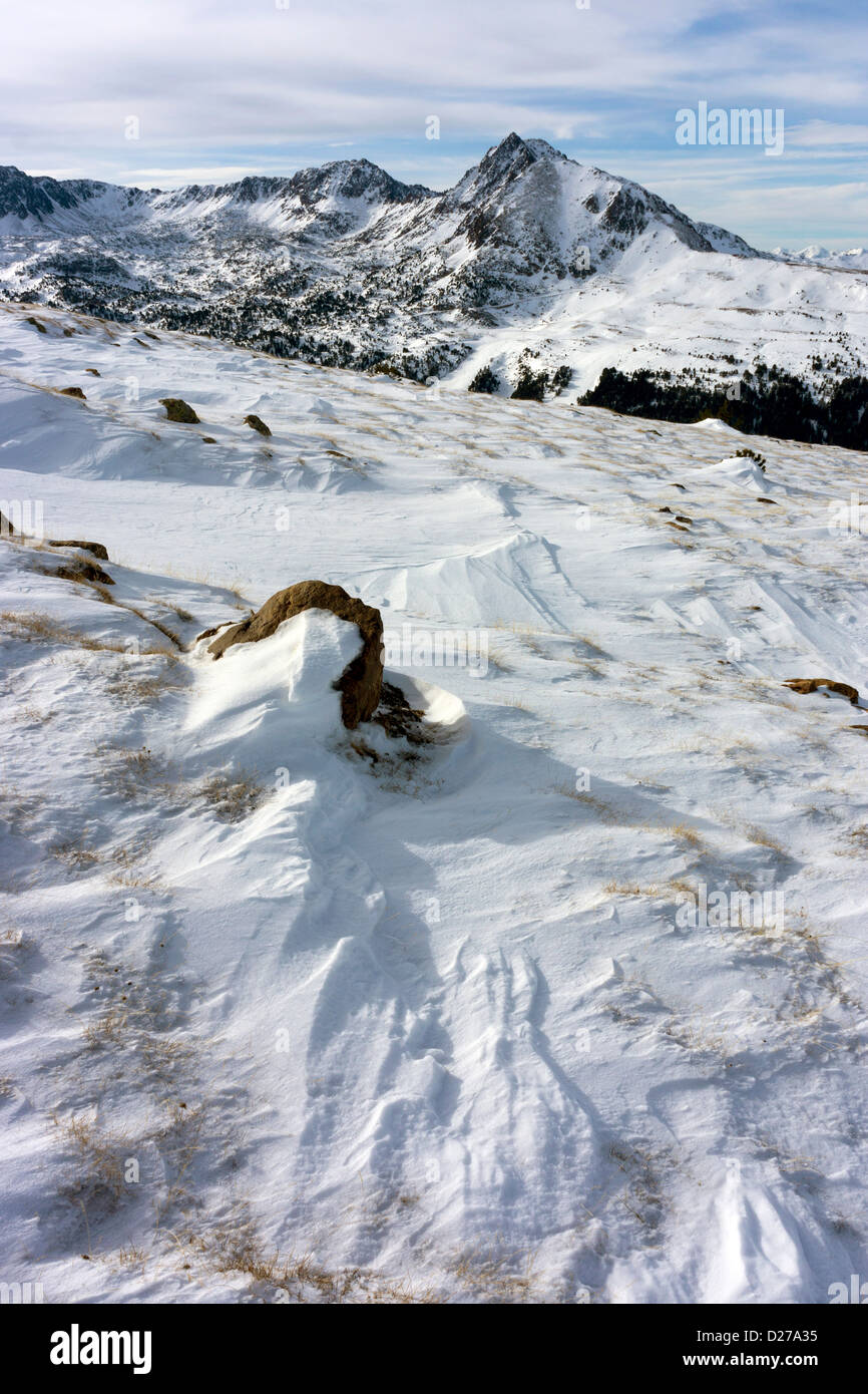 Pas de la Casa, Andorra, winter Stock Photo - Alamy