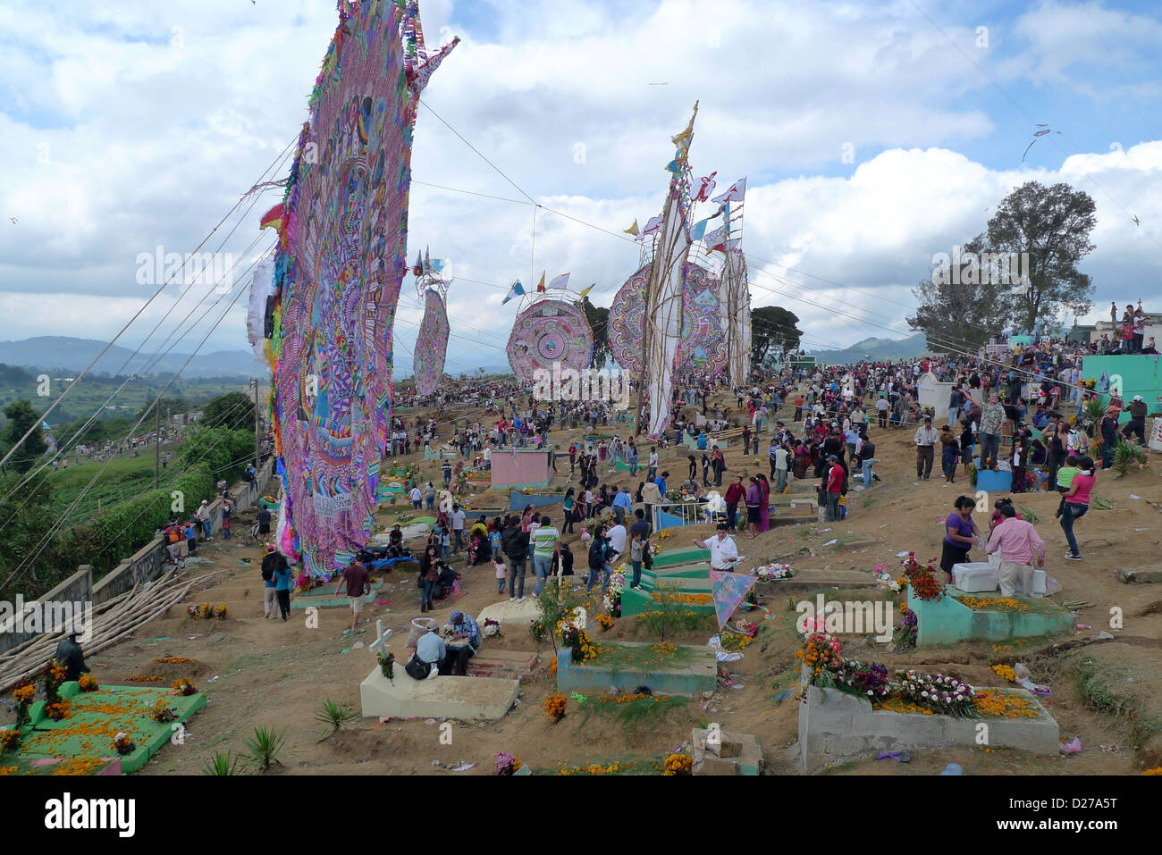 Guatemala day dead celebrations in hi-res stock photography and images ...