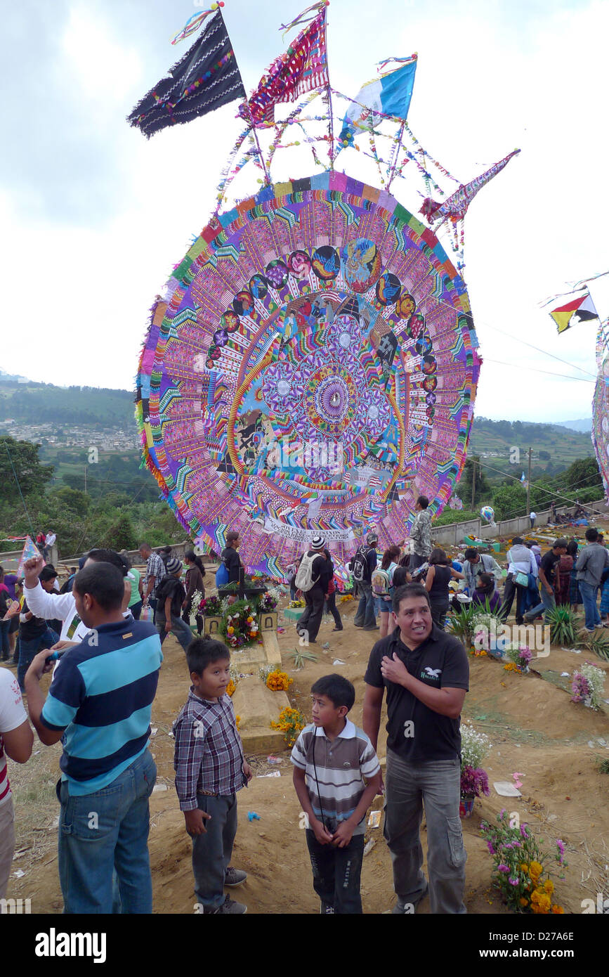 Guatemala day dead celebrations in hi-res stock photography and images ...