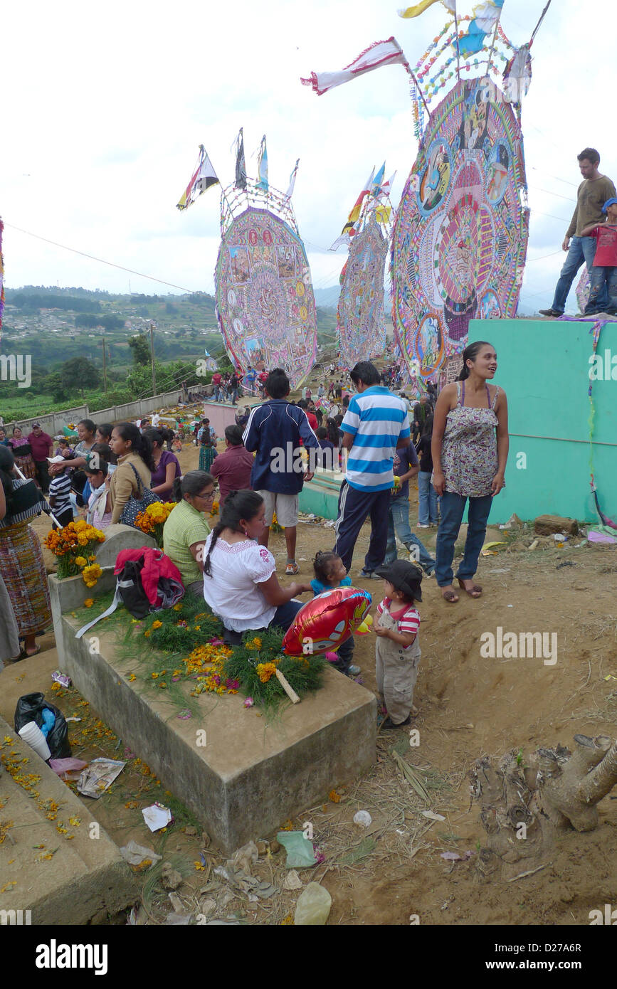 Guatemala day dead celebrations in hi-res stock photography and images ...
