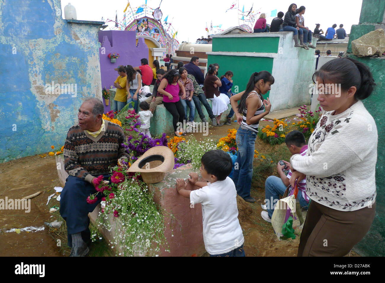Guatemala day dead celebrations in hi-res stock photography and images ...