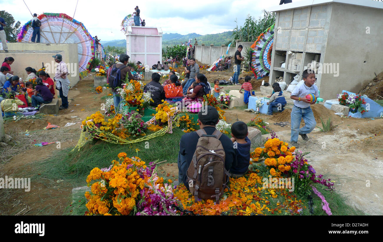 Guatemala day dead celebrations in hi-res stock photography and images ...