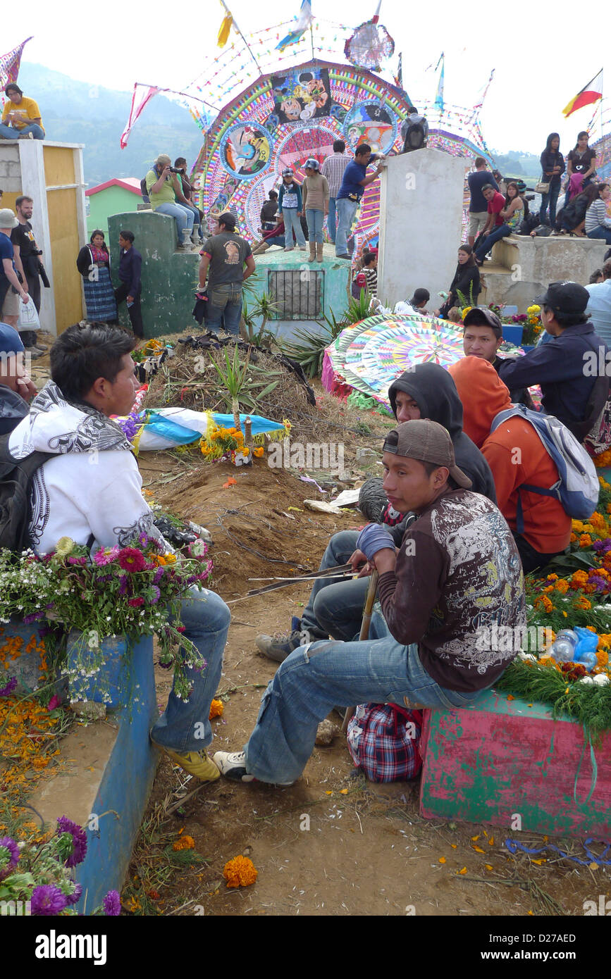 Guatemala day dead celebrations in hi-res stock photography and images ...