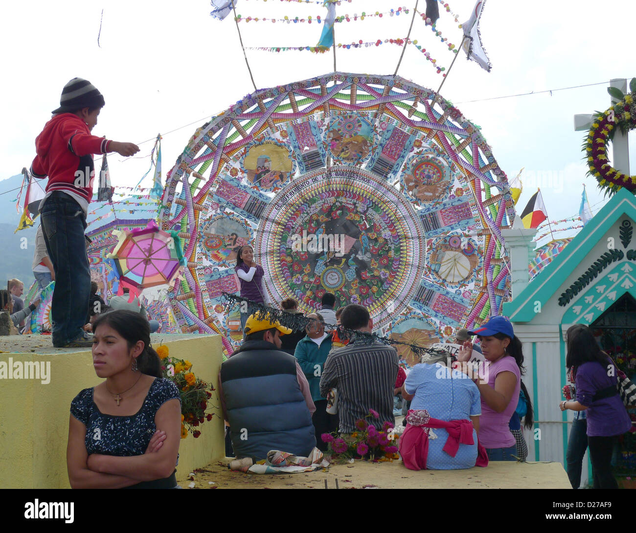 Guatemala - Day of the Dead celebrations in Santiago Sacatepequez ...