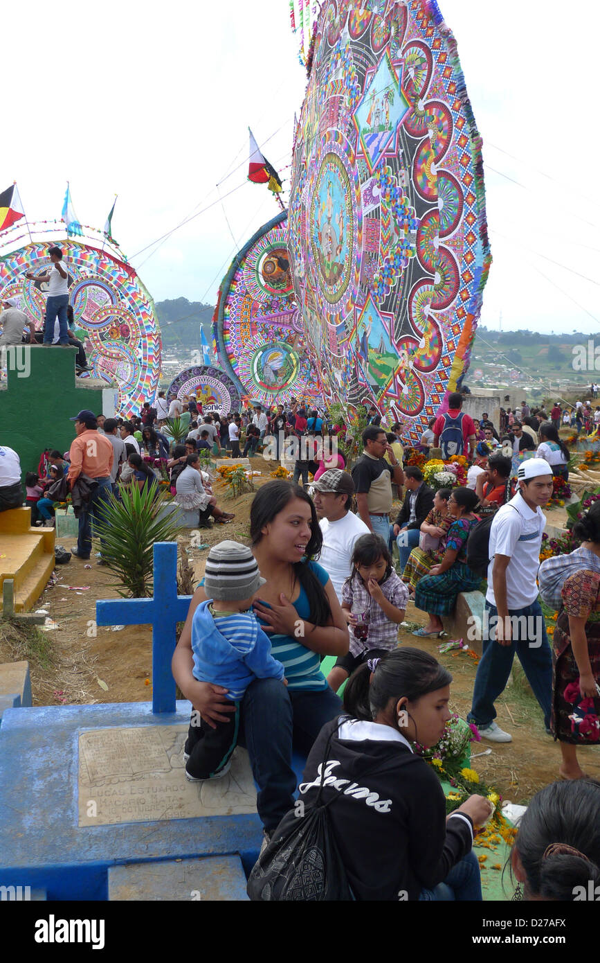 Guatemala day dead celebrations in hi-res stock photography and images ...