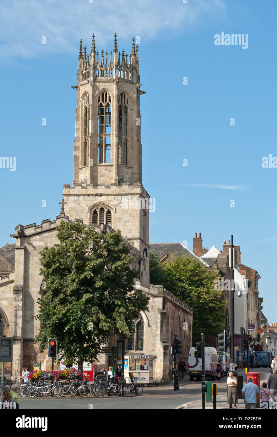 York All Saints Pavement church Stock Photo - Alamy