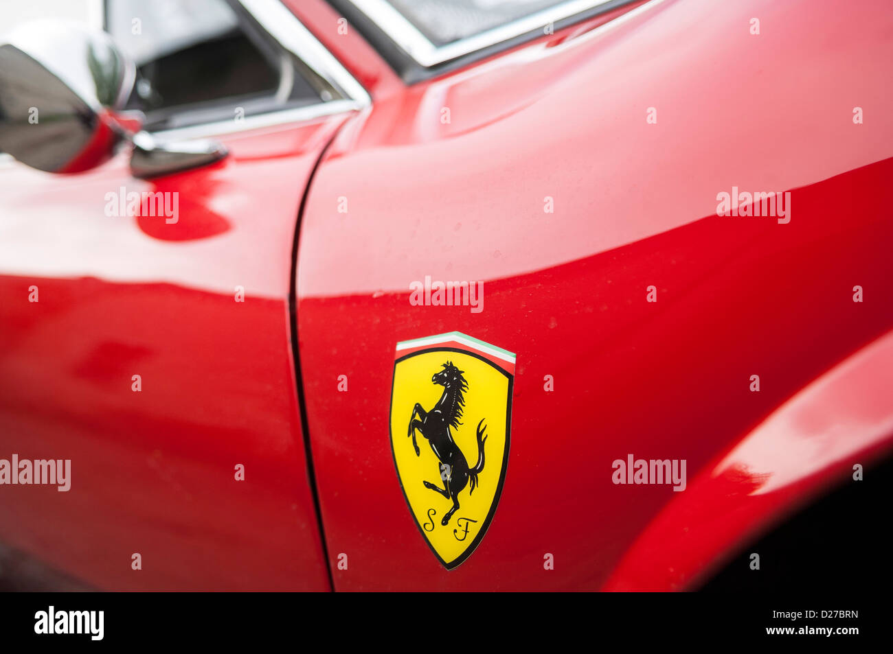 Ferrari writing hi-res stock photography and images - Alamy