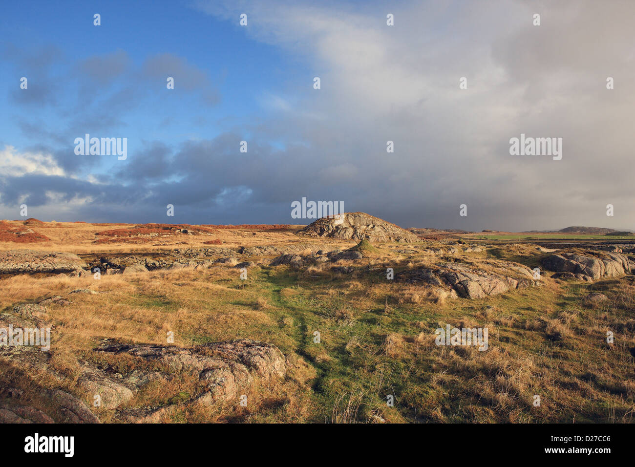 Changeable weather over Fidden on the Ross of Mull Stock Photo - Alamy