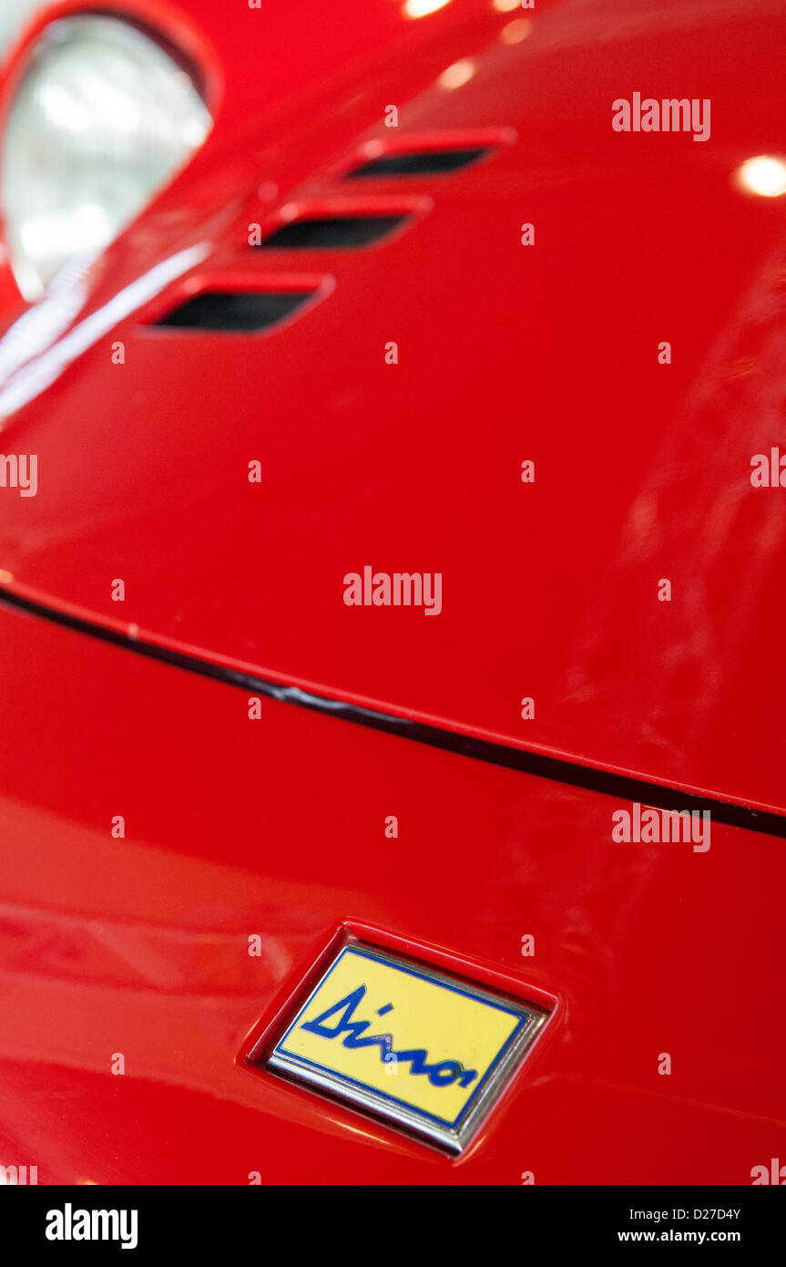 Badge of Ferrari Dino Stock Photo - Alamy