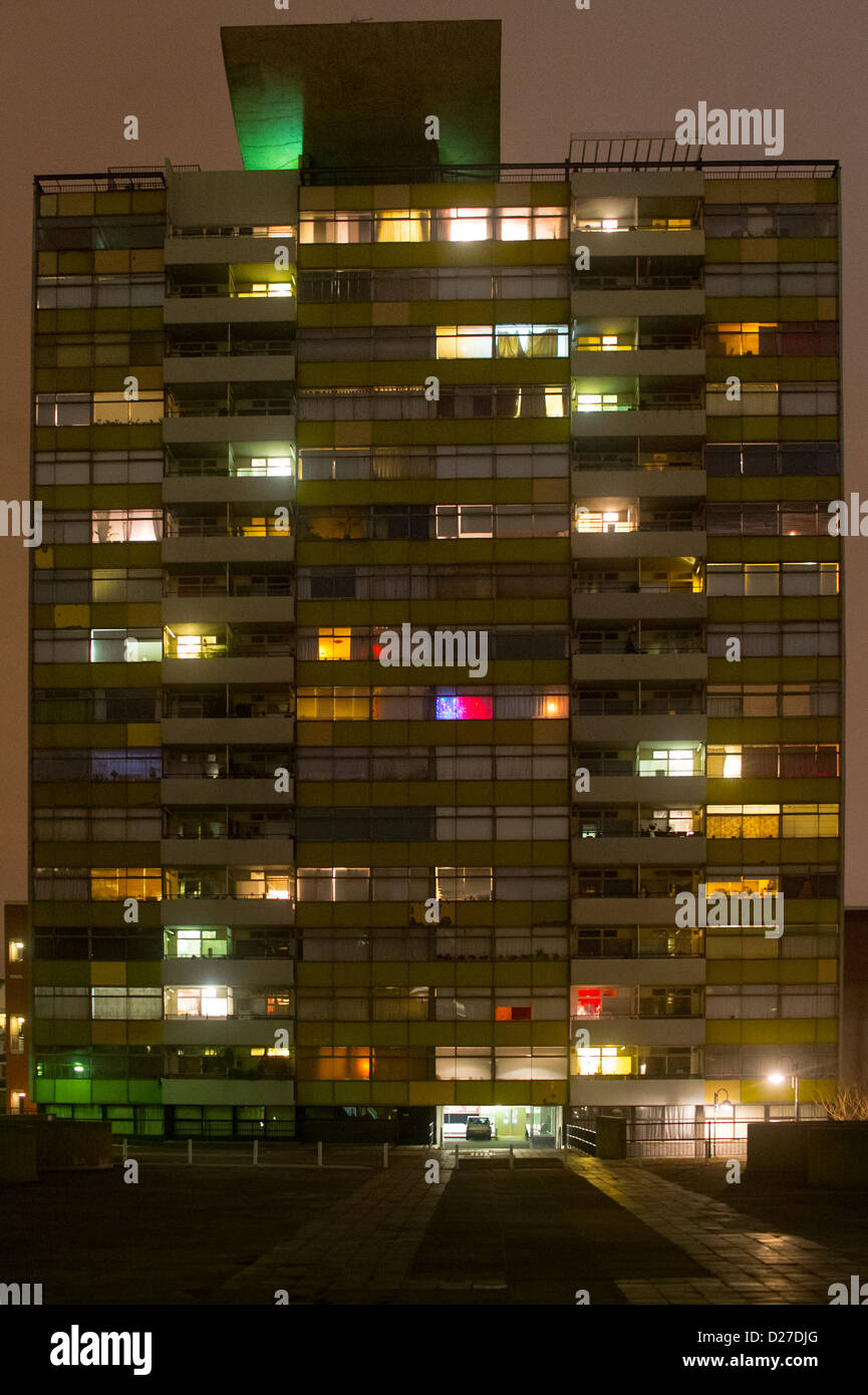 Great Arthur House, Golden Lane Estate Barbican London EC1 Stock Photo ...