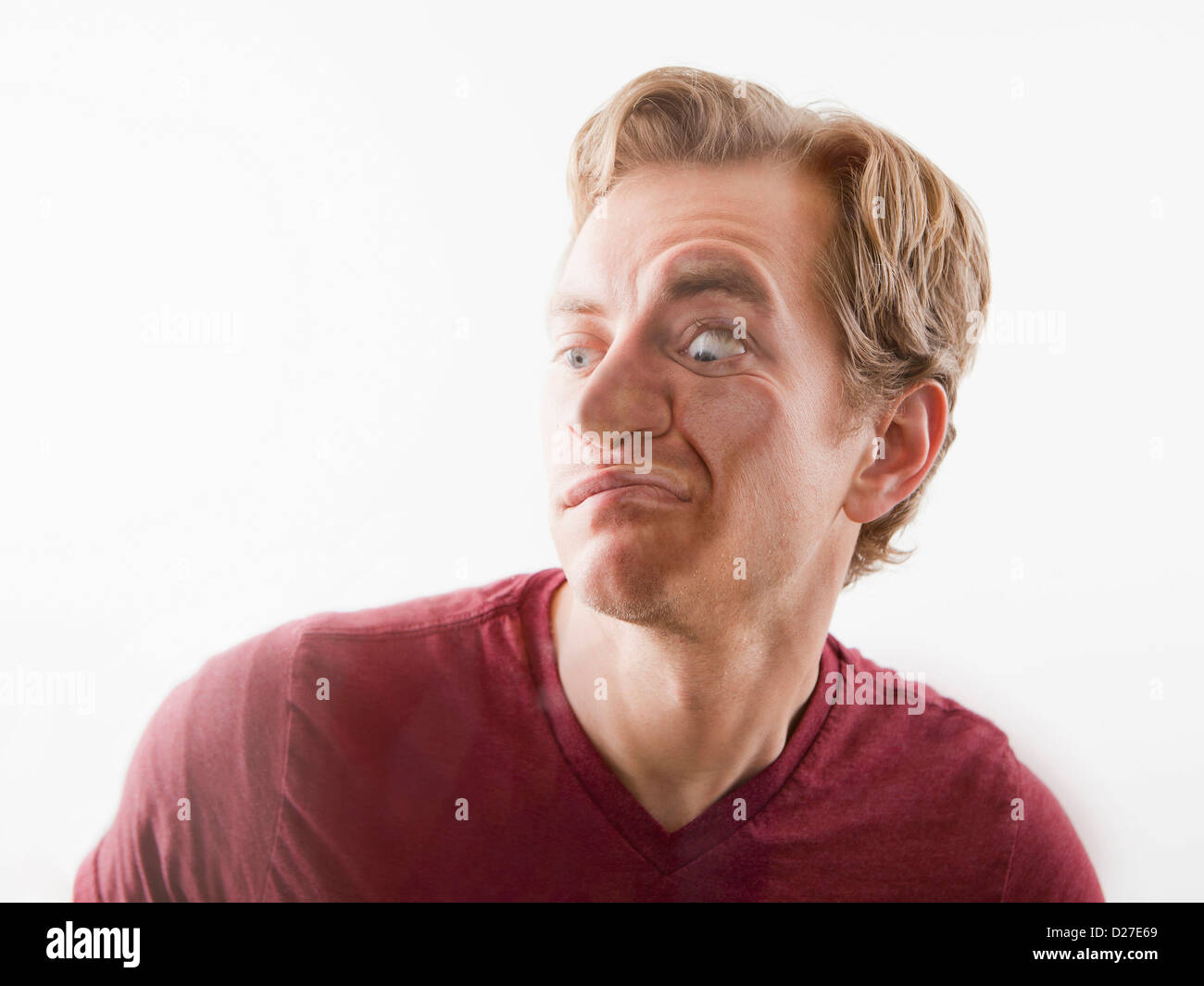 Deformed man face hi-res stock photography and images - Alamy