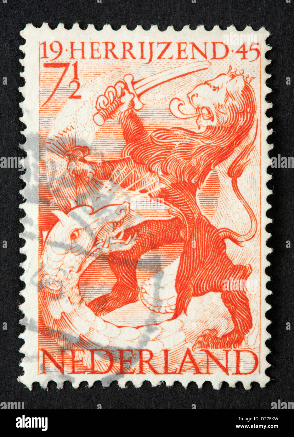 Nederland stamp hi-res stock photography and images - Alamy