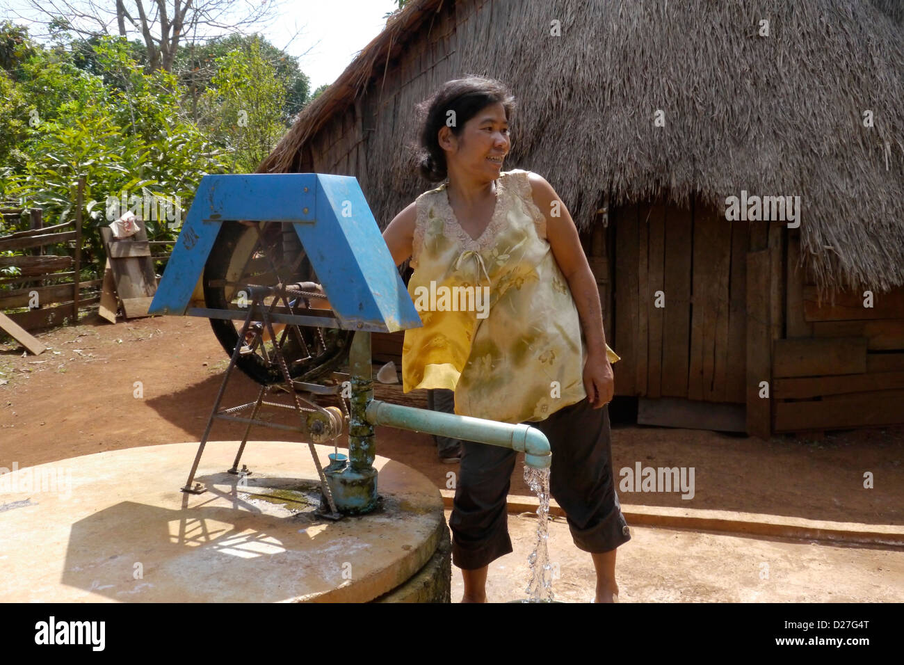 Well hand pump hi-res stock photography and images - Alamy