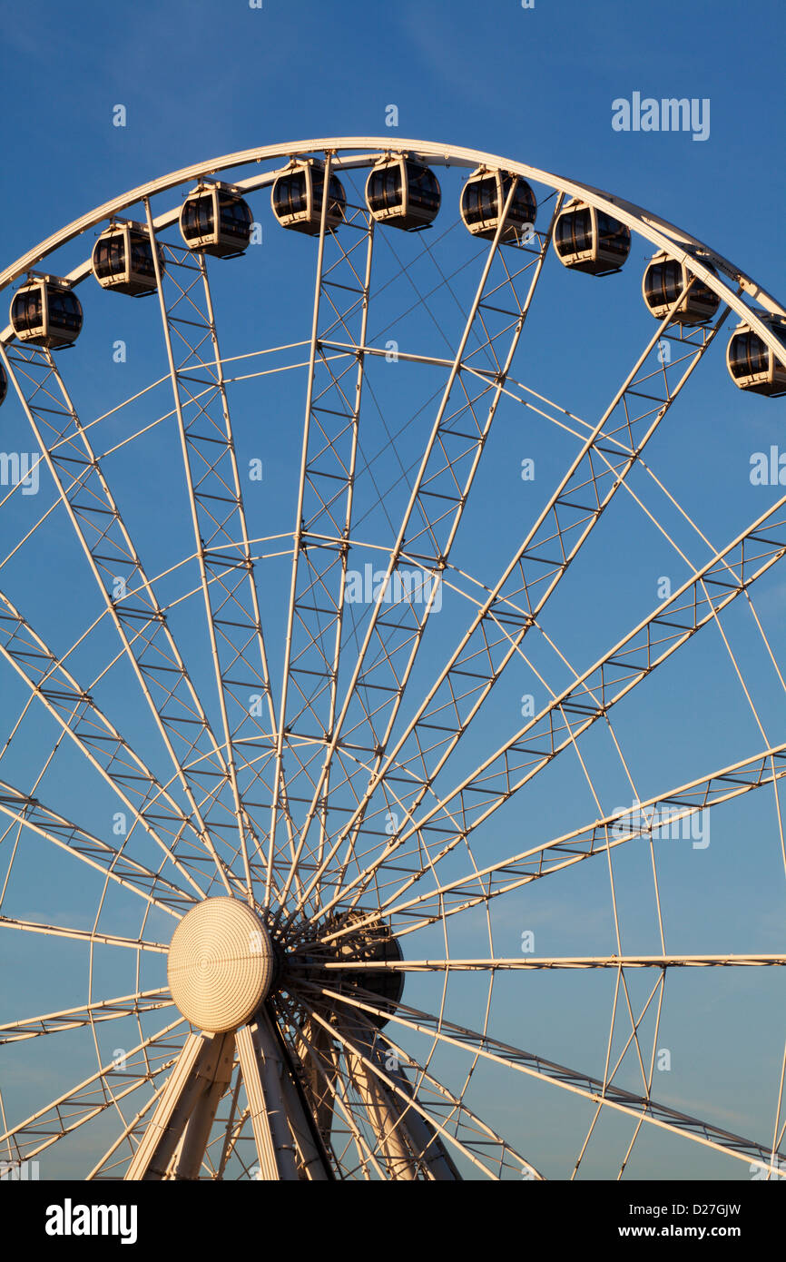 The Wheel of York from the City Wall York Yorkshire England Stock Photo ...