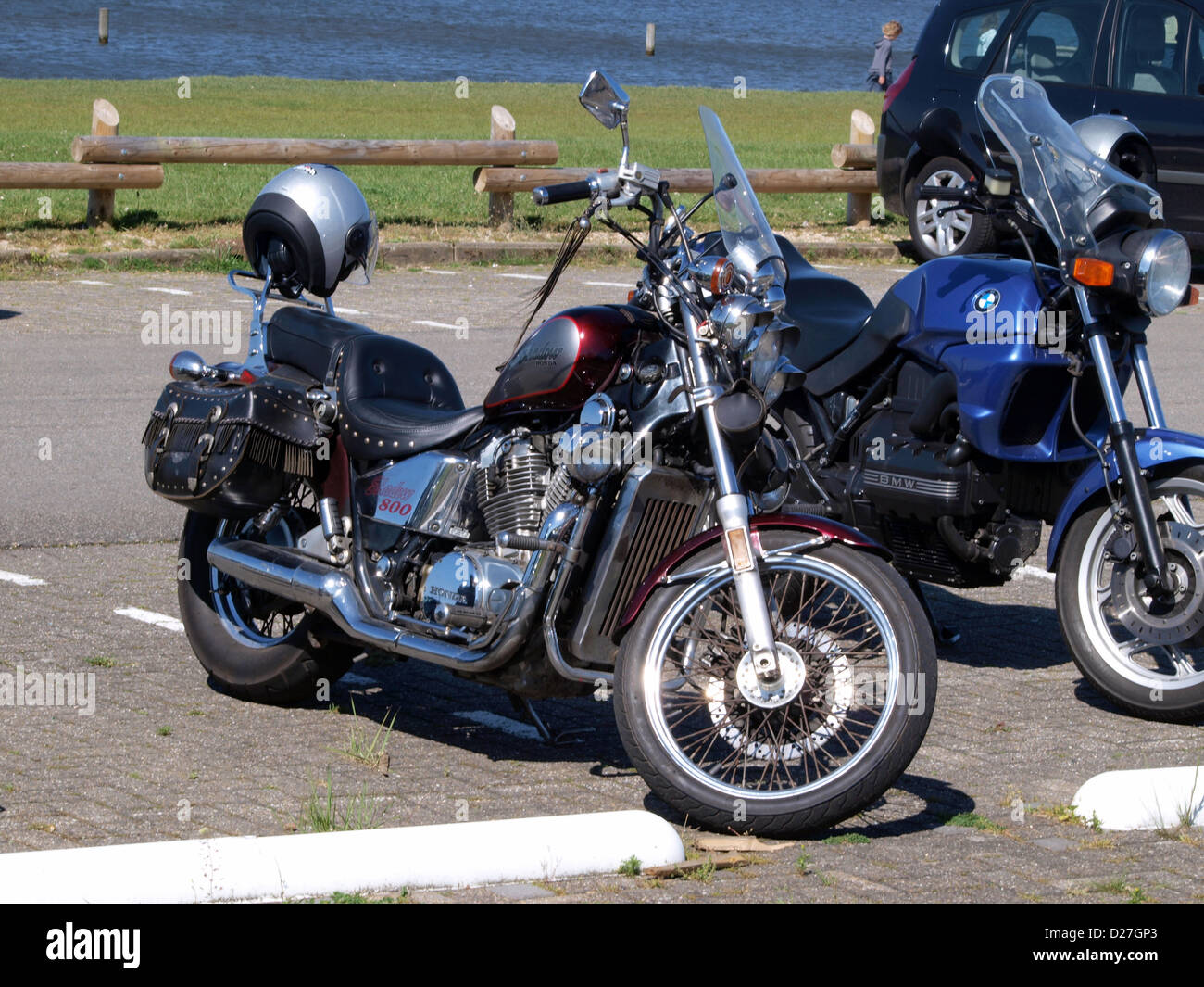 The Honda 800 Shadow is a classic motorcycle featured at the Valkenburg ...