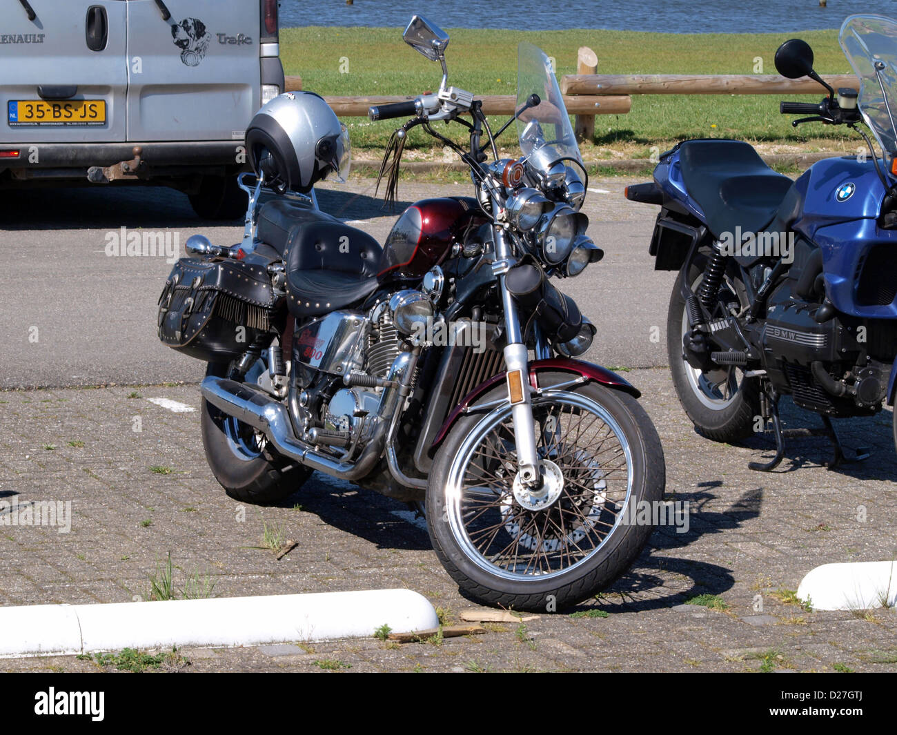 The Honda 800 Shadow, featured at the 3rd Oldtimer Spring Day in ...