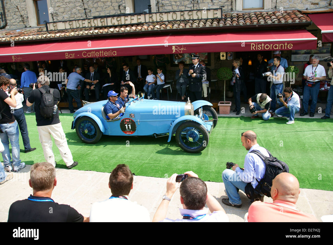 Mille Miglia, 1000 Miglia, Oldtimer, Race, Italy Stock Photo - Alamy
