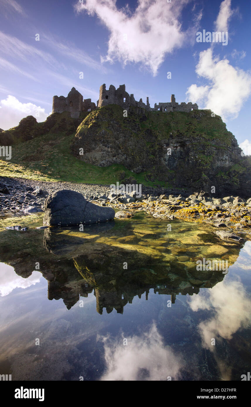 Dunluce castle bridge hi-res stock photography and images - Alamy