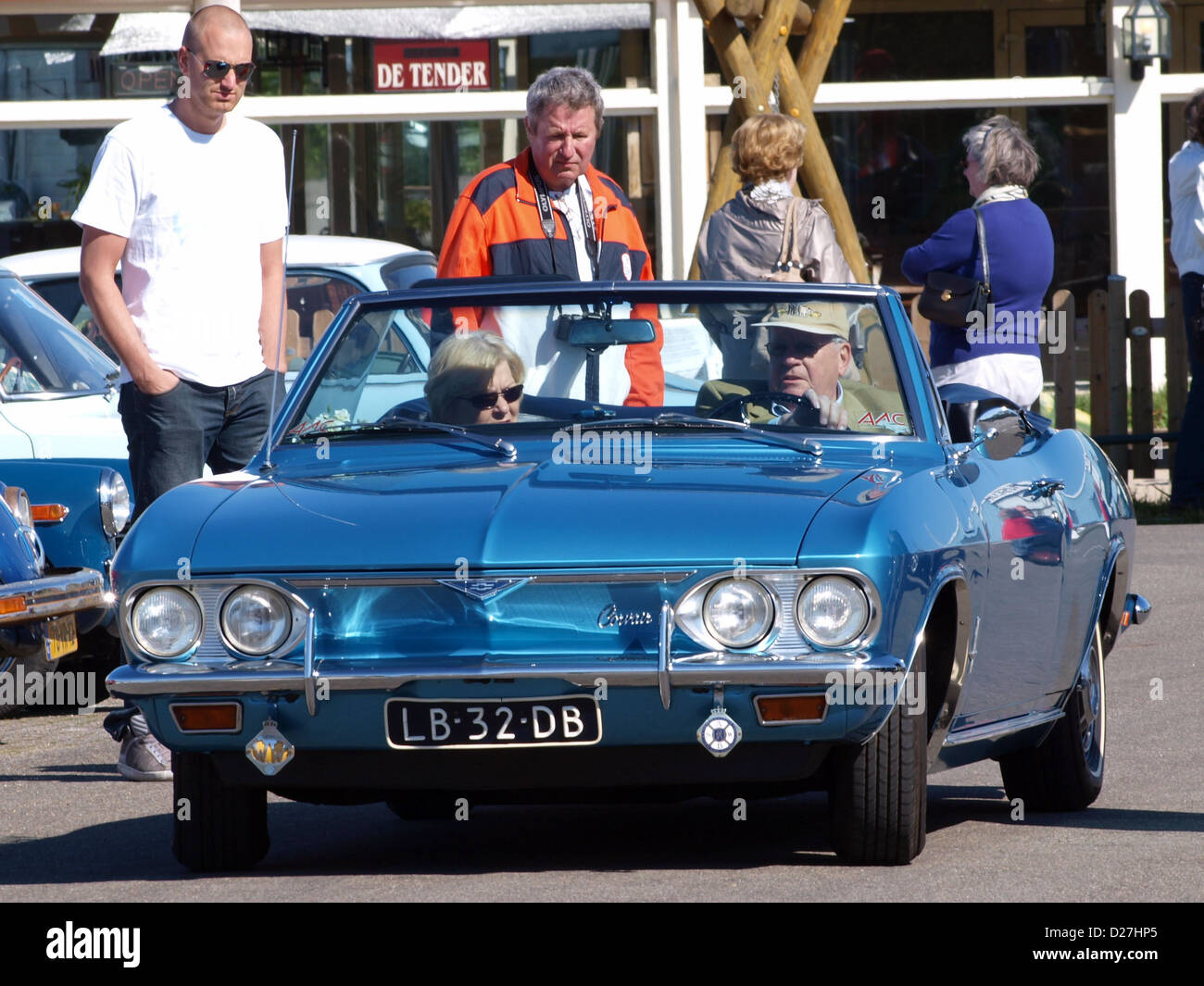 The 1966 Chevrolet Corvair was featured at the 3rd Oldtimer Spring Day ...