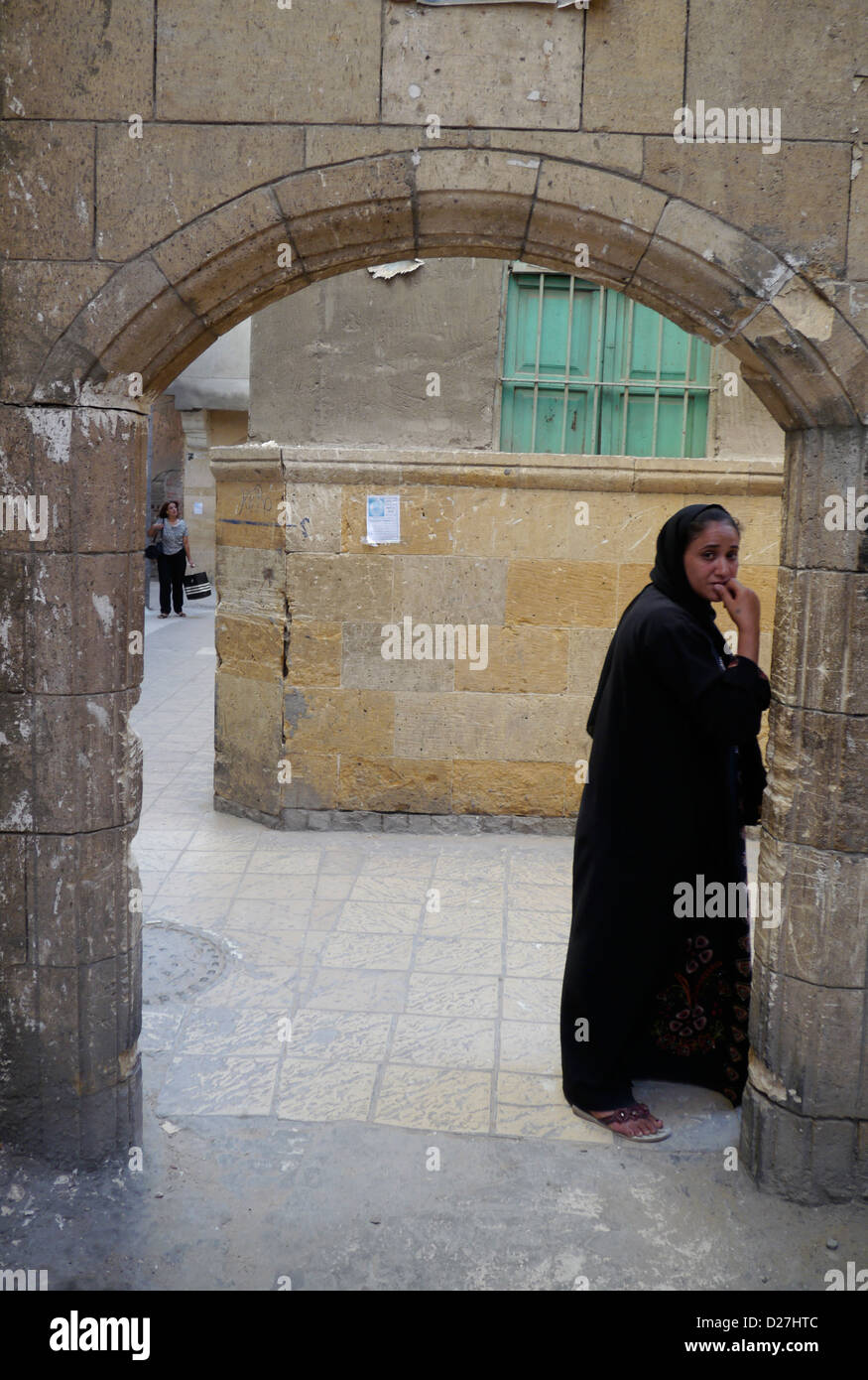Old cairo coptic quarter High Resolution Stock Photography and Images ...