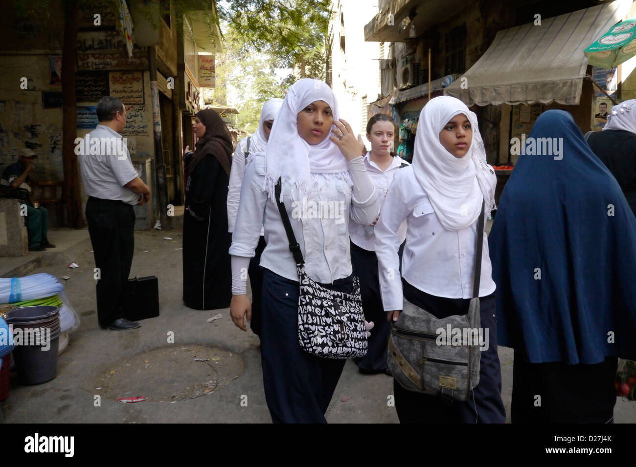 EGYPT Street scenes in so called 'Islamic Cairo', the old quarter of ...