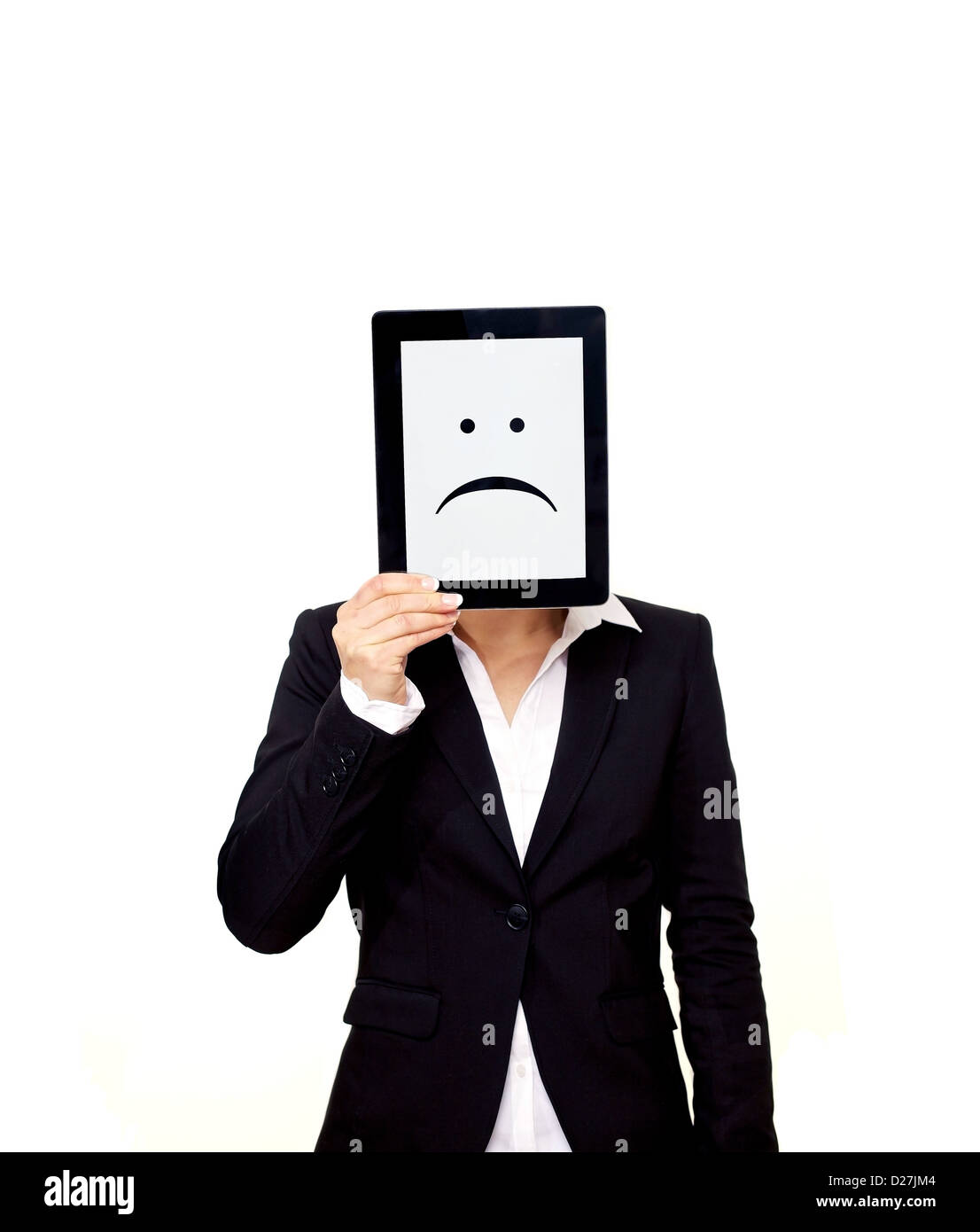 Sad emoticon hi-res stock photography and images - Alamy
