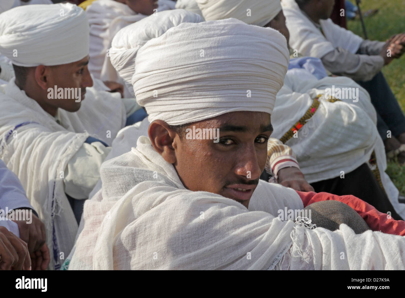 Meskal Eve celebration at Bahar Dar Stock Photo - Alamy