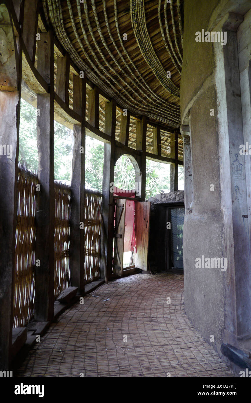 ETHIOPIA Beta Giorgis church and monastery, Zege Peninsula, Lake Tana ...