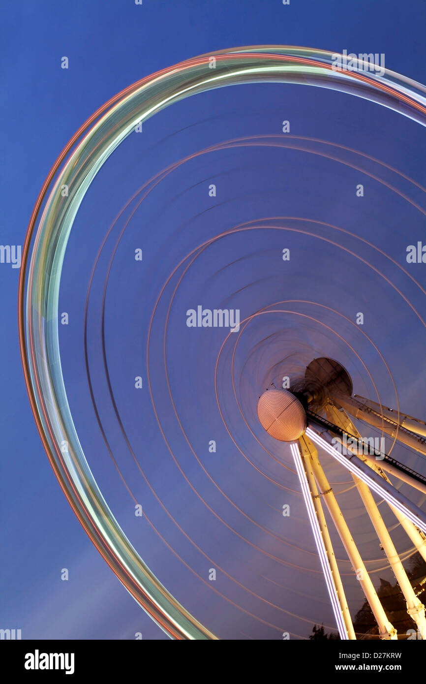 The Wheel of York at Dusk York Yorkshire England Stock Photo - Alamy