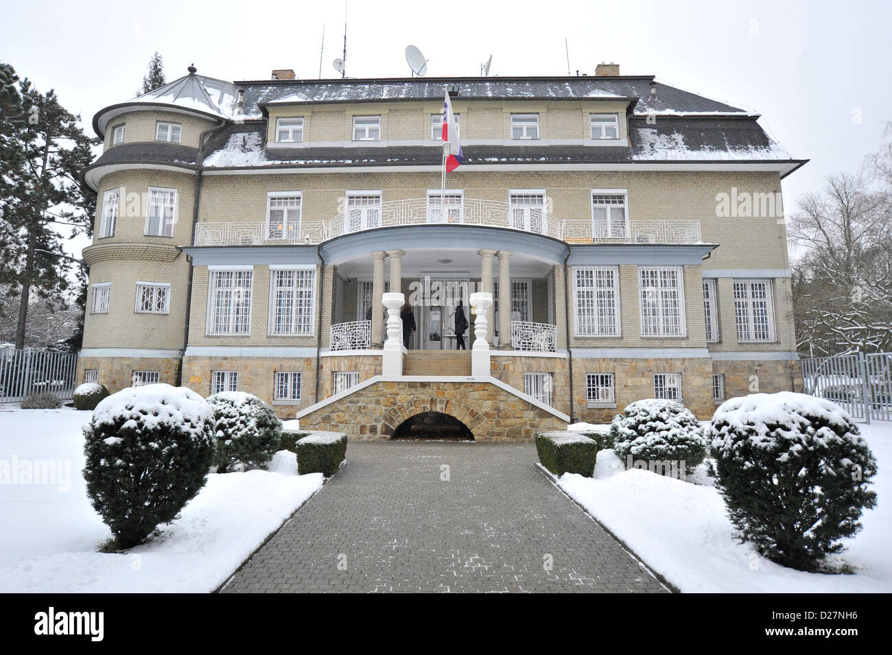 Building of the Consulate General of the Russian Federation in Brno ...