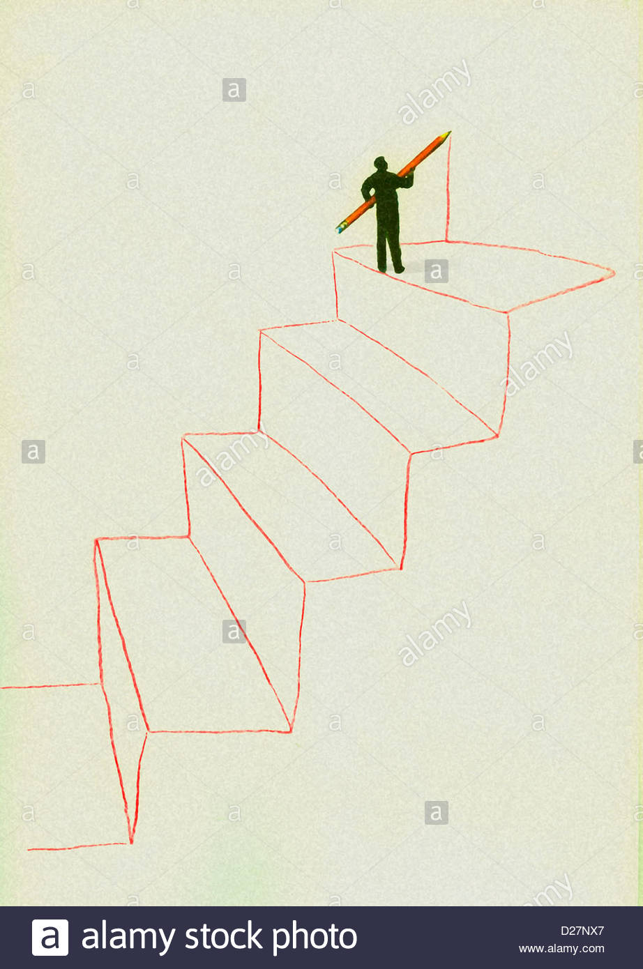 Staircase Drawing Stock Photos & Staircase Drawing Stock Images - Alamy