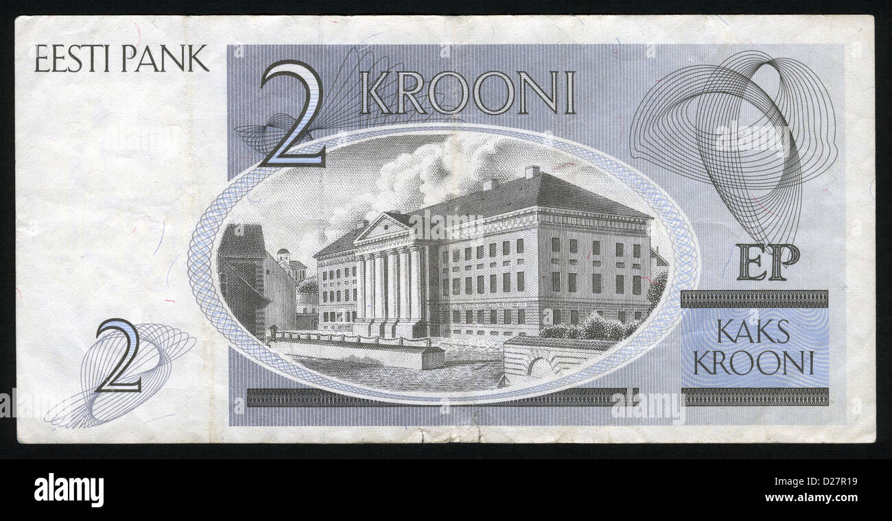 Estonian banknote hi-res stock photography and images - Alamy