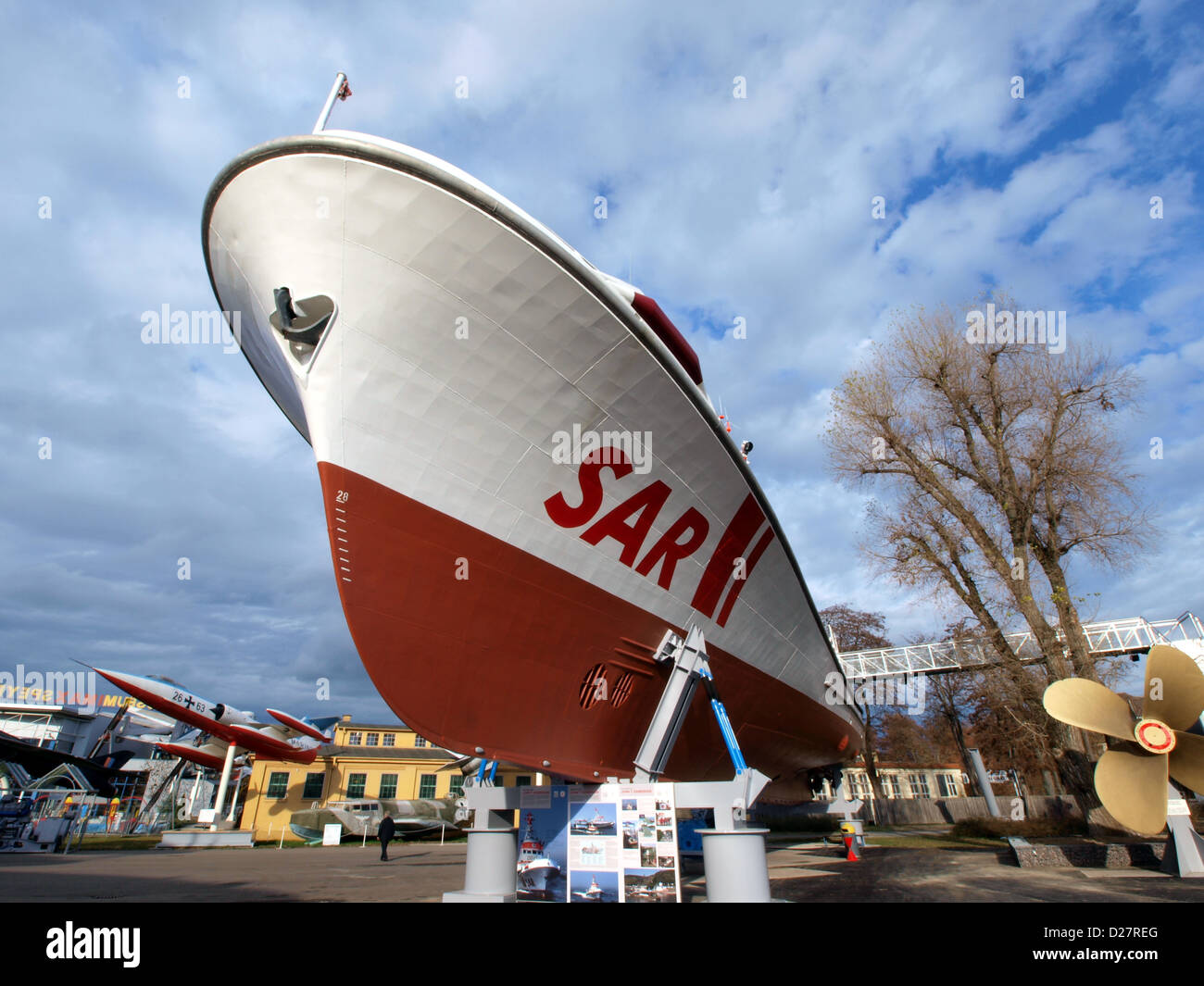 Technik Museum Speyer, Germany.SAR vessel John T. Esseberger Stock ...